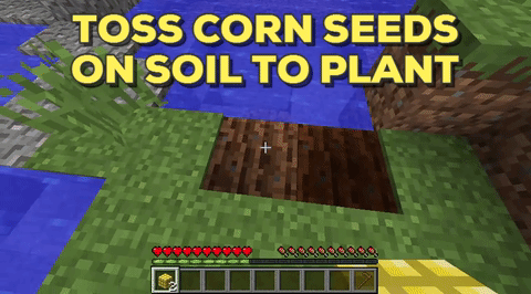 Corn and Popcorn | One Command | 1.10+ Minecraft Map